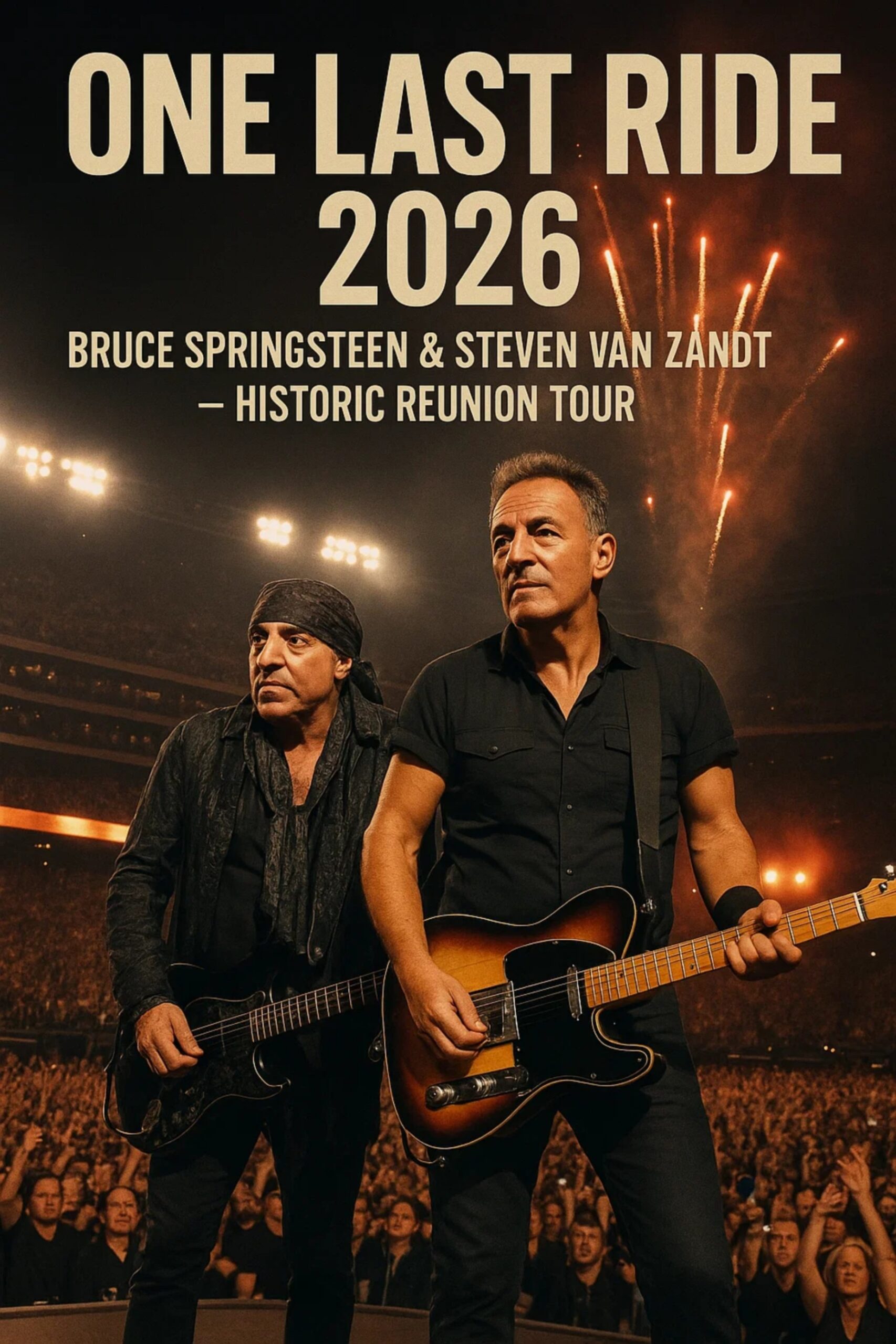 Bruce Springsteen and Steven Van Zandt Announce 2026 Tour Titled “One ...